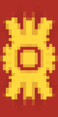 Scutum shield banner (shield only) Minecraft Banner