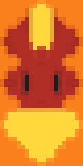 Flareon Pokemon Minecraft Banner