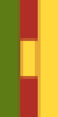 Cameroon Flag Banner Minecraft Banner