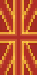 United Kingdom (Communist Style) Minecraft Banner