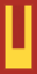 Medieval Letter U Minecraft Banner