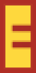 Medieval Letter E Minecraft Banner