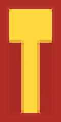 Medieval Letter T Minecraft Banner