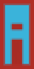 Atom (Justice League) Super Hero Logo Minecraft Banner