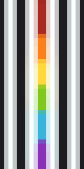 LGBTQ ALLY Flag Minecraft Banner
