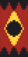 The Eye of Sauron Minecraft Banner