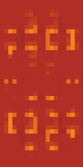 Dripping Lava Minecraft Banner