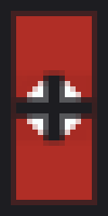 Third German Reich flag with Black border Minecraft Banner