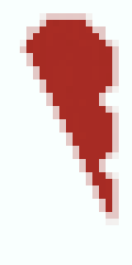 broken heart Minecraft Banner