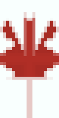 Canadian Maple Leaf Minecraft Banner