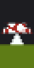 Night Mushroom Minecraft Banner