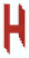 Red Hypixel logo Minecraft Banner
