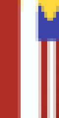 Malaysia flag Minecraft Banner