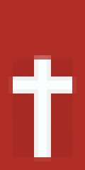 White Cross Minecraft Banner