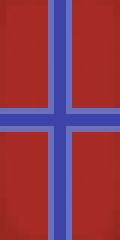 Norway Flag Minecraft Banner