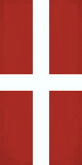 Good Denmark flag afa Minecraft Banner