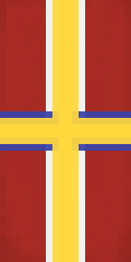 Flag of Scandinavia Minecraft Banner