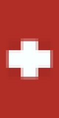 Switzerland Flag Minecraft Banner
