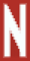 Letter N Minecraft Banner