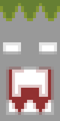 Angry Husk Minecraft Banner