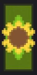 Sunflower Banner Minecraft Banner