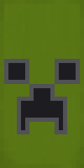 Creeper Minecraft Banner