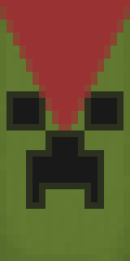 Blood Creeper Minecraft Banner
