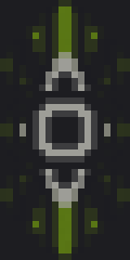 Eldritch Eye - Green Version Minecraft Banner