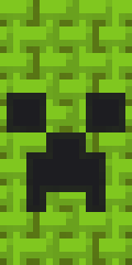Creeper Minecraft Banner