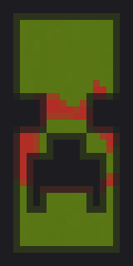 Creeper of war Minecraft Banner