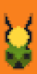 Green sun antelope Minecraft Banner
