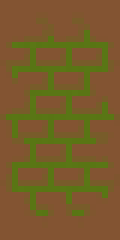 Vines on Wood Minecraft Banner