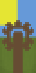 Tree Minecraft Banner