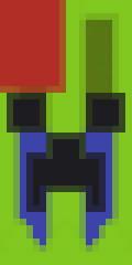 C Creeper banner Minecraft Banner