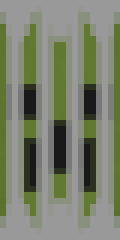 Crepper Behind Bars Minecraft Banner
