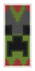 tribal creeper symbol Minecraft Banner