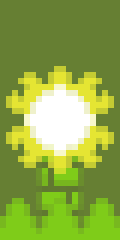 Flowey Minecraft Banner