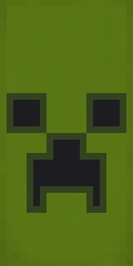 lego minecraft creeper banner Minecraft Banner
