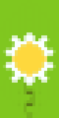 Oxeye daisy Minecraft Banner