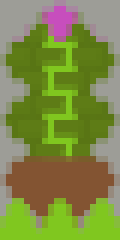 Potted Cactus Flower Minecraft Banner