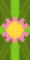 Spore Blossom Banner Minecraft Banner