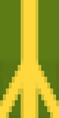 HermitCraft 6 Green Hippie Flag Minecraft Banner
