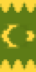 Green Muslim Flag Minecraft Banner