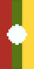Myanmar Burma Minecraft Banner