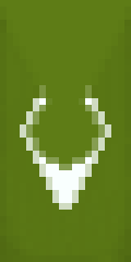 Green Longhorn Banner Minecraft Banner