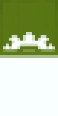 Pakistan flag Minecraft Banner