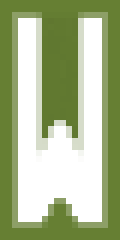 Letter W Minecraft Banner