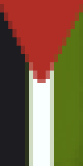 Palestine is the best country Minecraft Banner