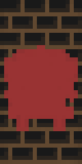 Blood On a Wall Minecraft Banner