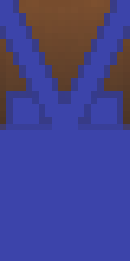 Blue overalls Minecraft Banner